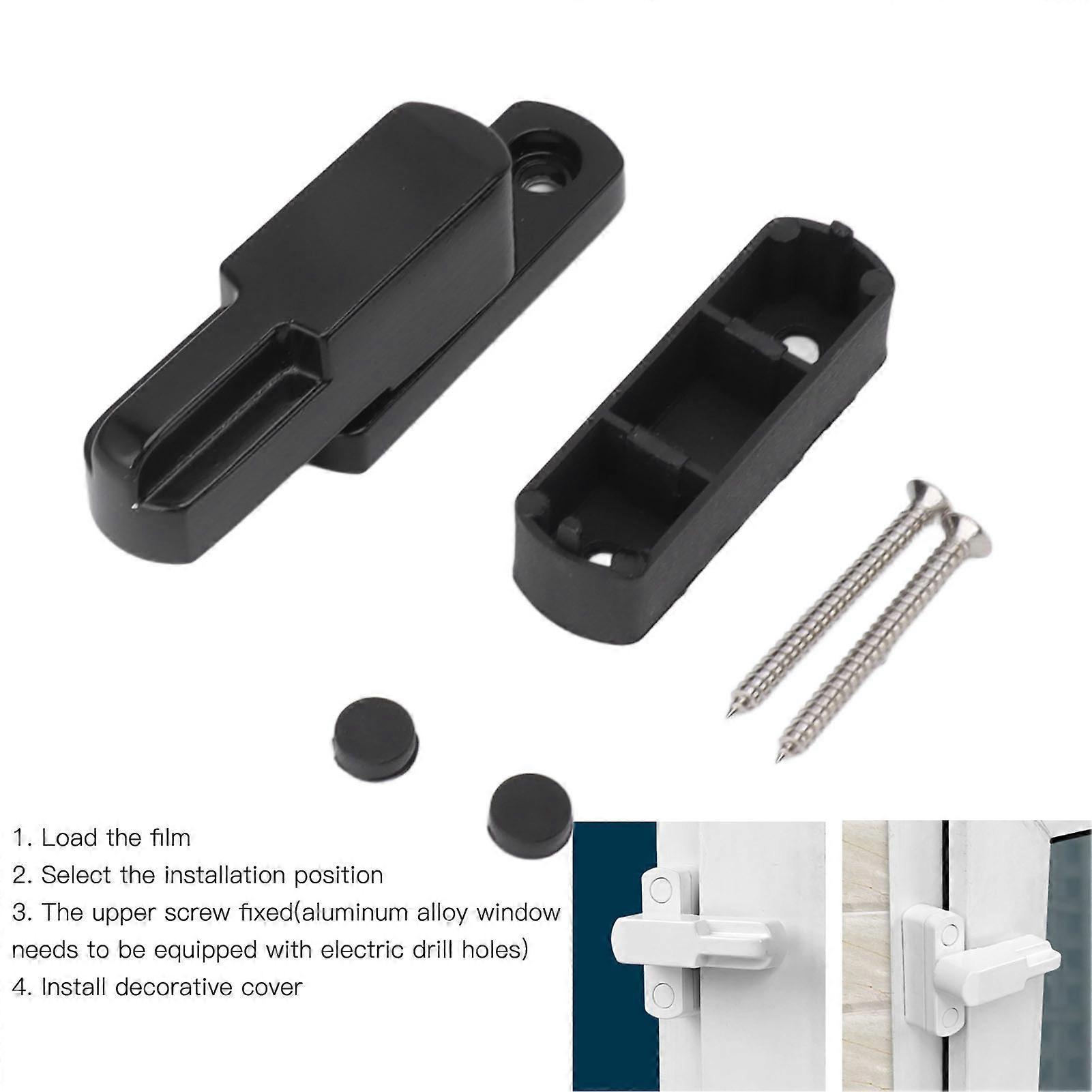 Window Sash Lock Aluminum Alloy T Type Sliding Window Latch Child Proof ...