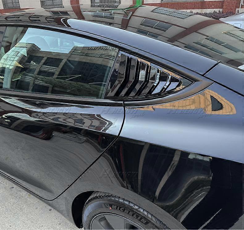 For Tesla Model 3 2024+ Facelift Side Window Louver Shutter Cover Trim ...