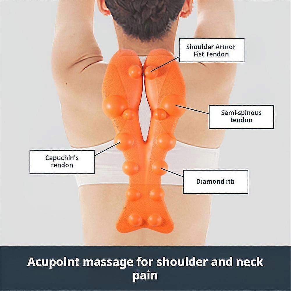 Trapezius Trigger Point Massager - Release Pressure and Relieve Muscle ...