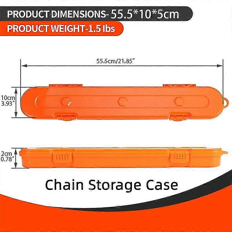 Chainsaw Chain Storage Case,Chainsaw Chain Organizer Box compatible ...