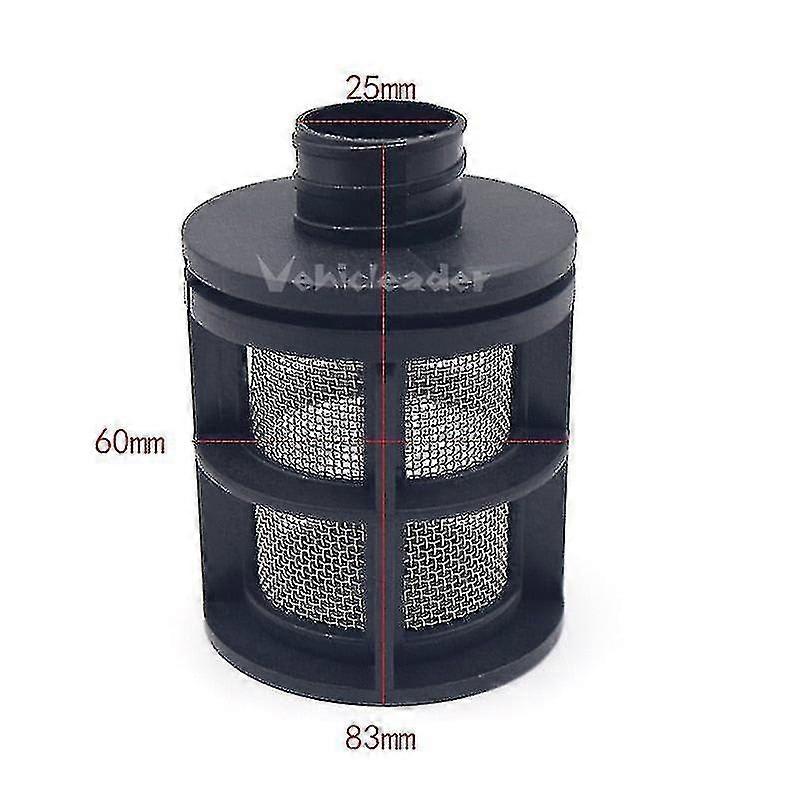 25Mm Air Intake Filter Silencer Combustion Air Pipe Ducting Pipe Clamps ...