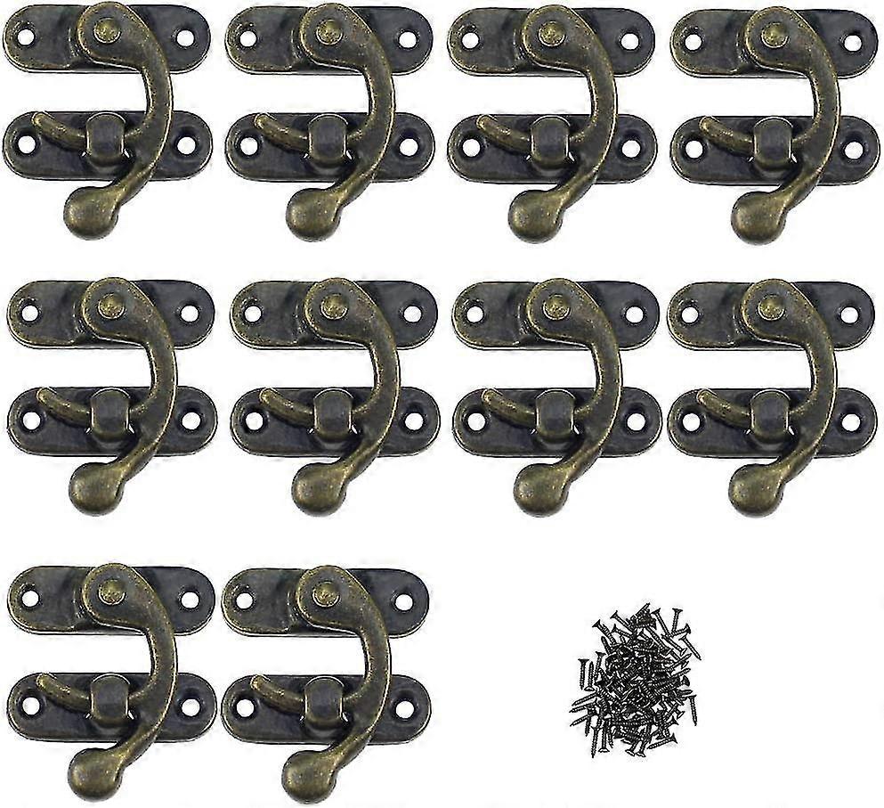 Scrapbook Album Closure 12 Pack Clasp Solid Metal Latches Small Antique ...