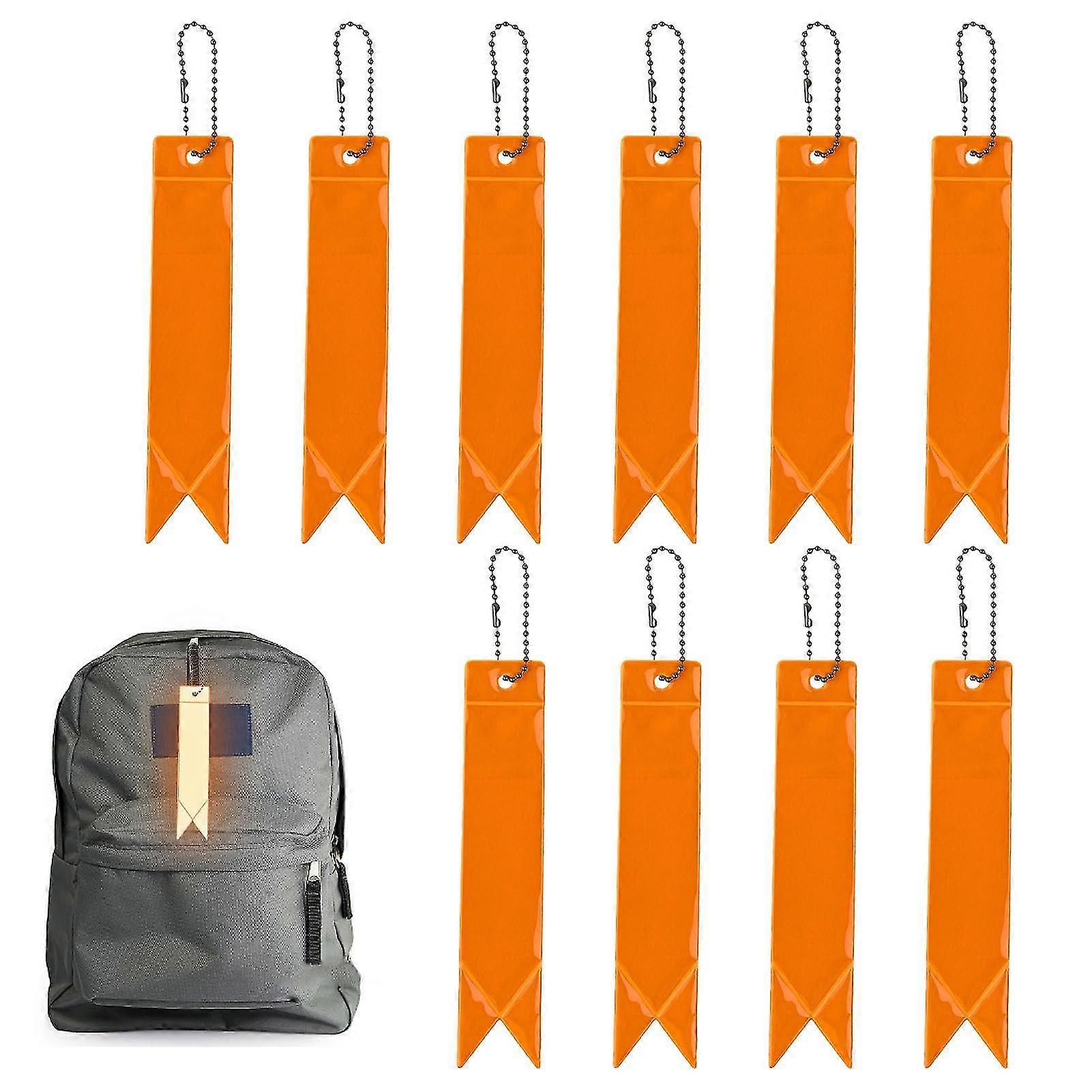 Reflector Pendant, 10pcs Backpack Reflective Equipment - Highly Visible ...