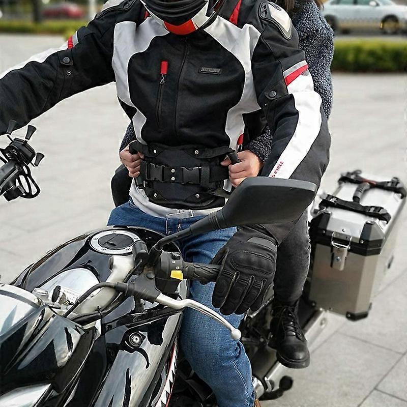 Motorcycle Back Safety Armrest, Passenger Grip Grab Handle Non-Slip ...