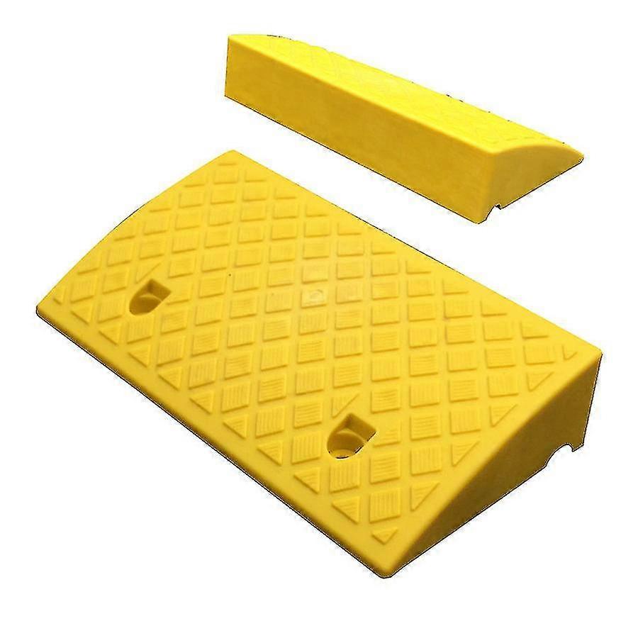 Ramp för bil bärbar lätt plast trottoarramper Tunga plast Skid Stop ...