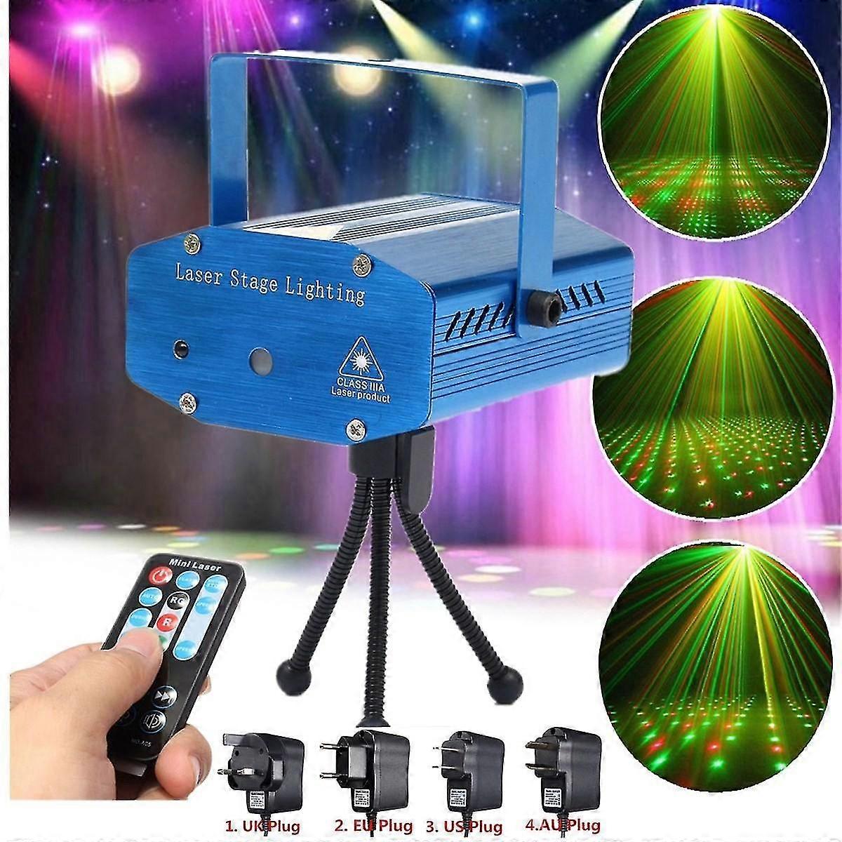 Mini Led Laser Projector Stage Light Effect Strobe Lazer Dj [XH ...