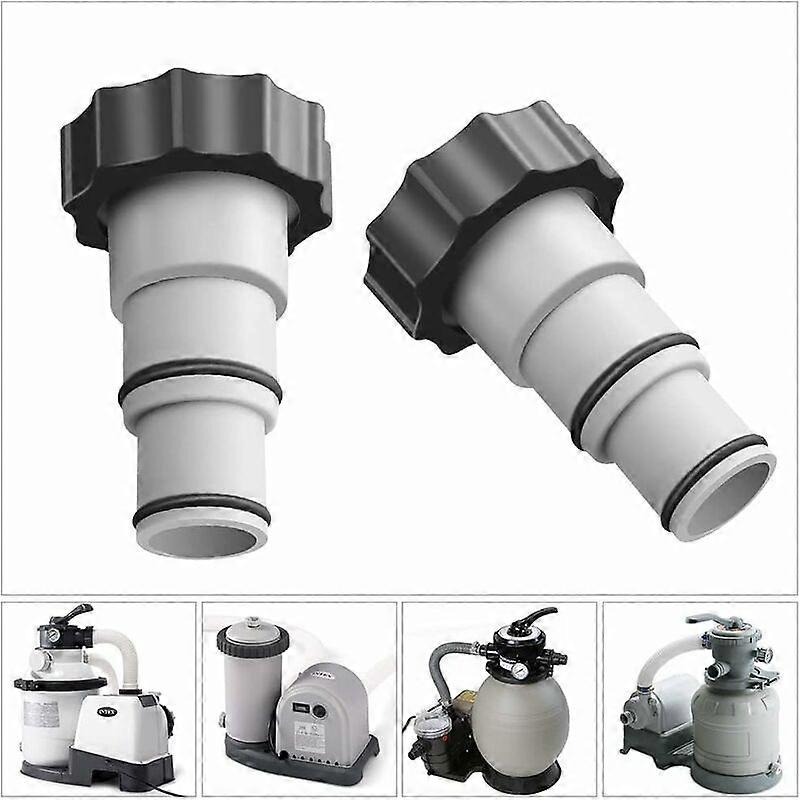 2 Piece Hose Adapter with Threaded Ring and Gasket - Adapter A for ...