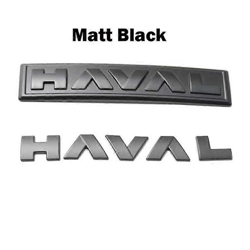 Front Grille Hood Logo Stickers For Haval badge H6 PHEV 2023 Front Rear ...