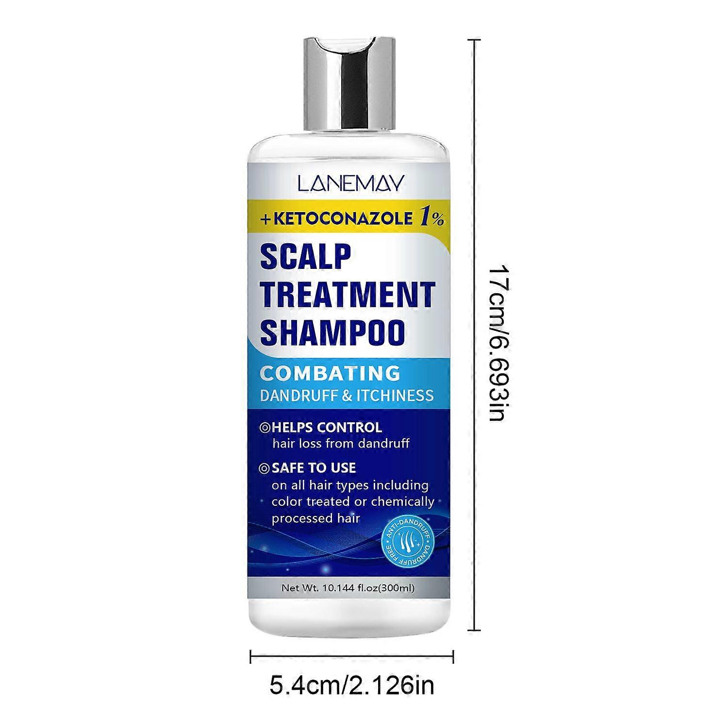 Shampoo Antifúngico para Tratamento do Couro Cabeludo com 1% de ...