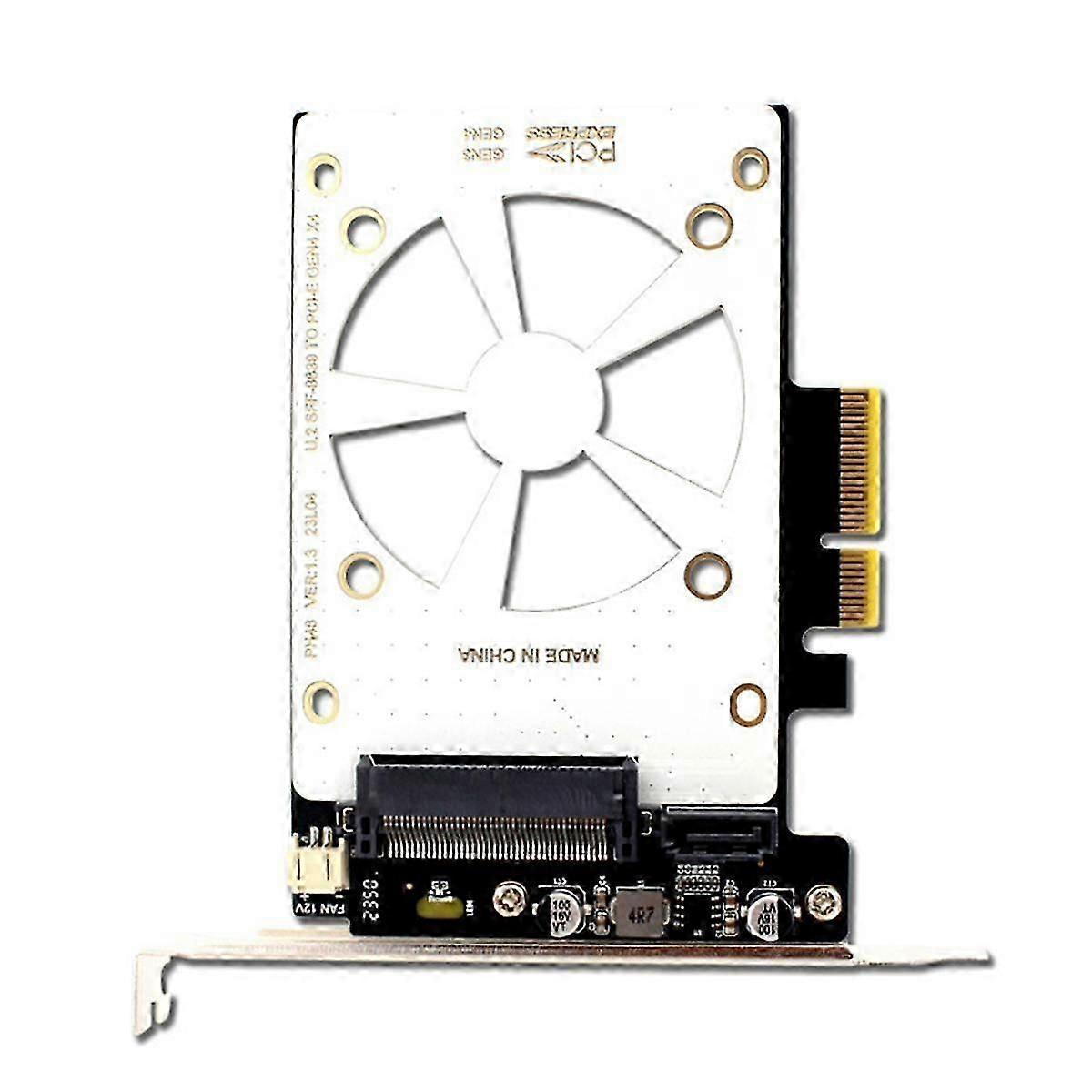 U.2 SSD to PCIE4.0 Riser Card PCI Express 4.0 X4 X8 X16 SFF-8639 ...