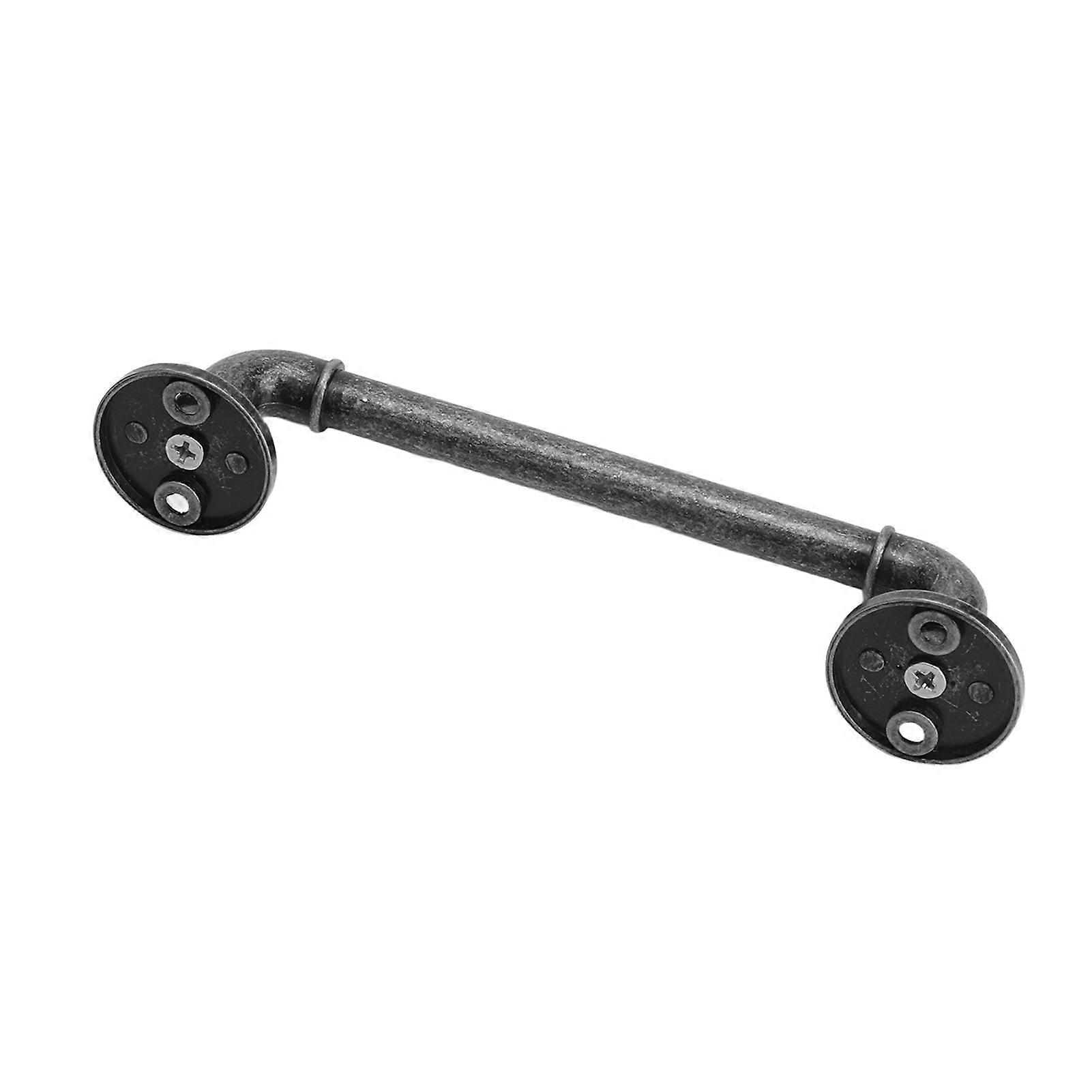 Gate Pull Handle Zinc Alloy Retro Round Base Furniture Hardware for ...
