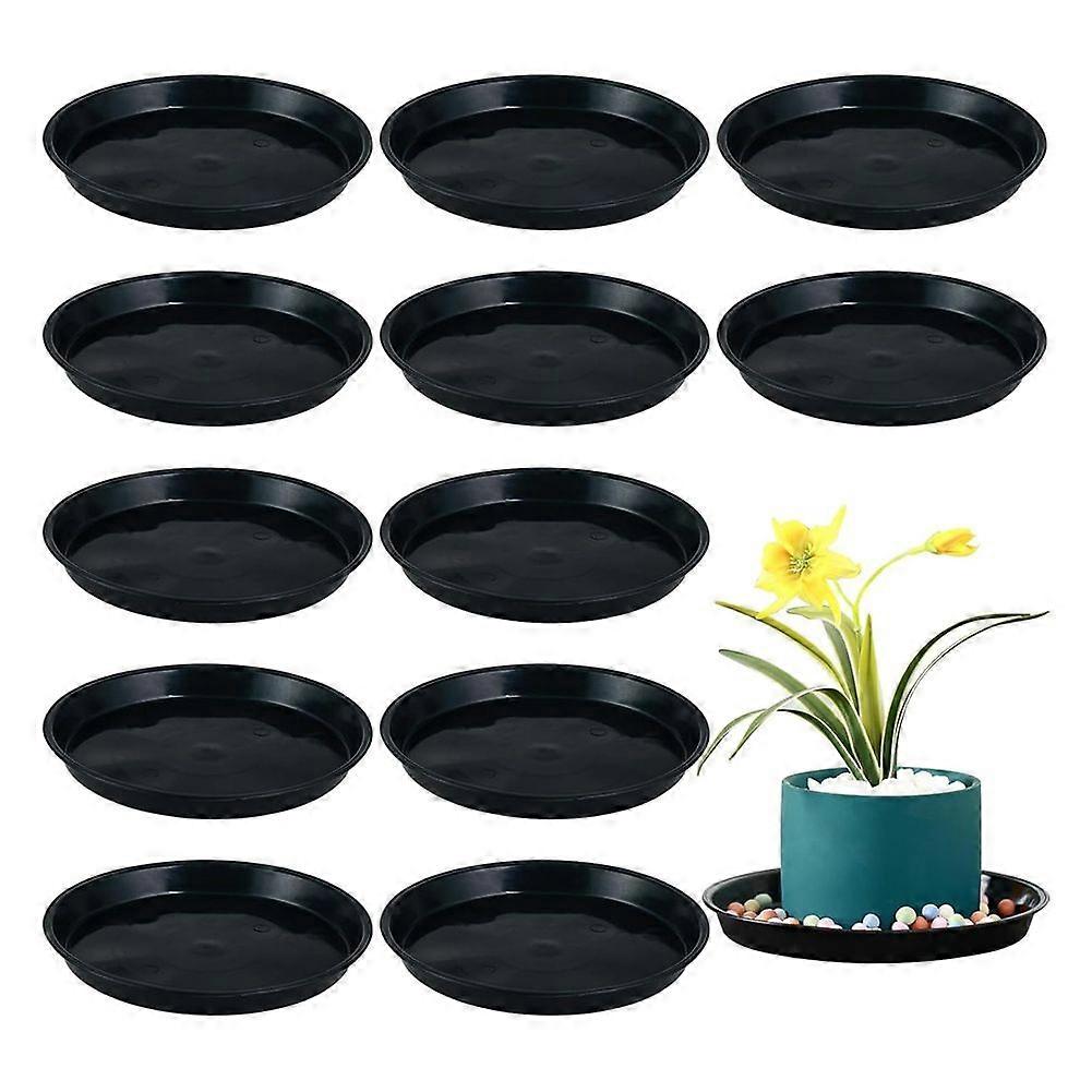 12Pack Bottom 8Inch Plant Saucers Trays for Plant Water Catcher Trays ...