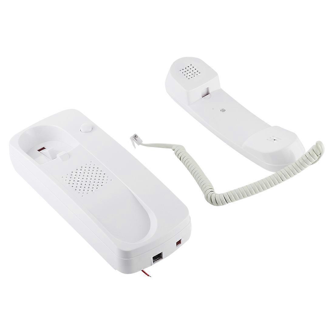 109DC Two-way High-definition Wired Intercom Doorphone (White) | Fruugo UK