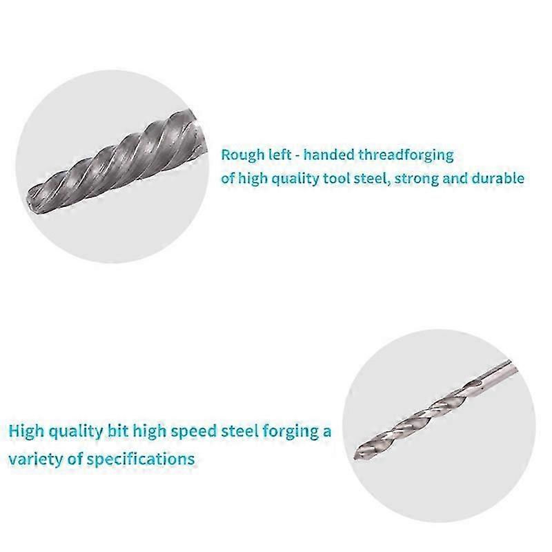 11Pcs Damaged Screw Extractor Set Remove Stripped or Broken Screws Bolt ...