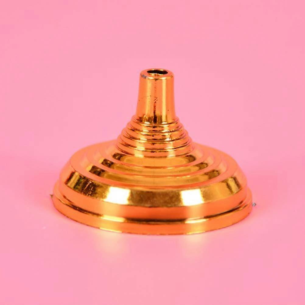 25Pcs Gold Mini Hand Held Flag Stand Base Table Flag Base Bar ...