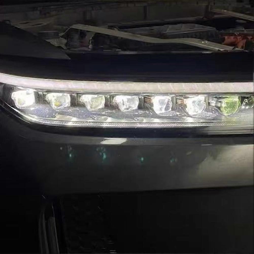 Universal Car Moto 1.5 Inch Matrix LED Headlight Dual Light Lens ...