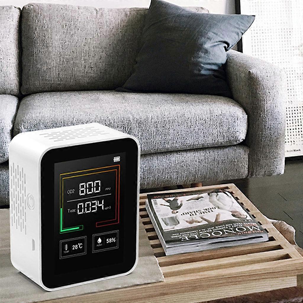 Air Quality Monitor Indoor Air Quality Meter Detects TVOC HCHO ...