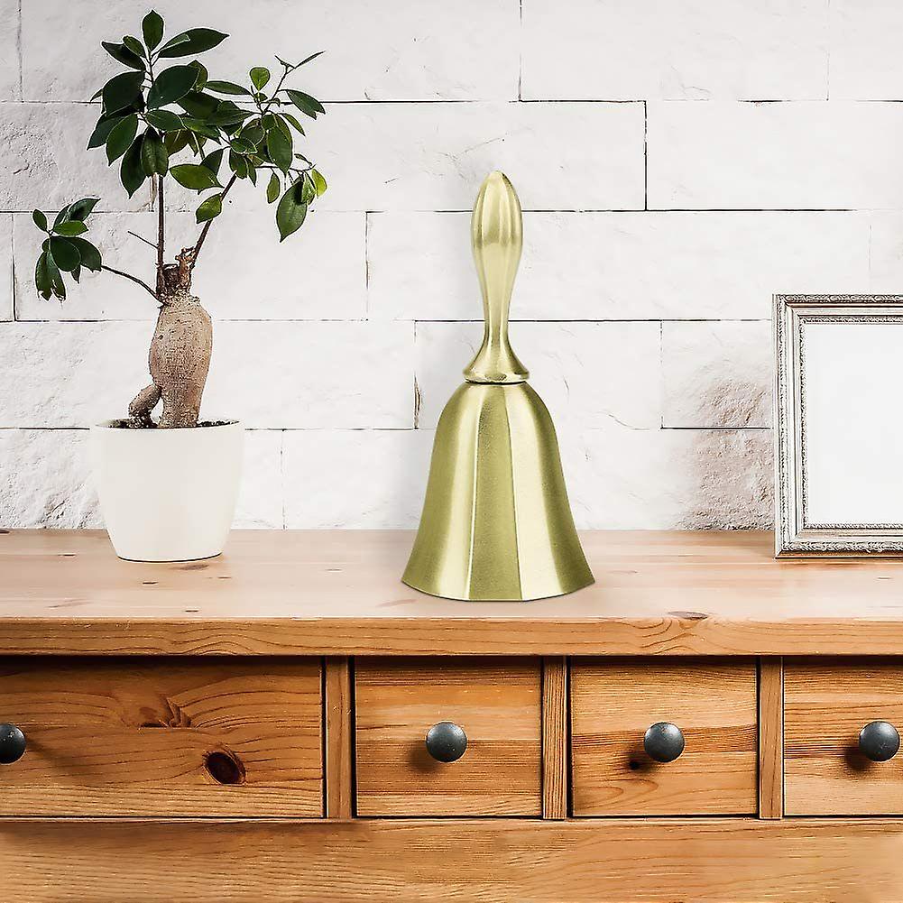 Hand Bell, Classic Zinc Alloy Loud Call Bell Traditional Hand Hold ...