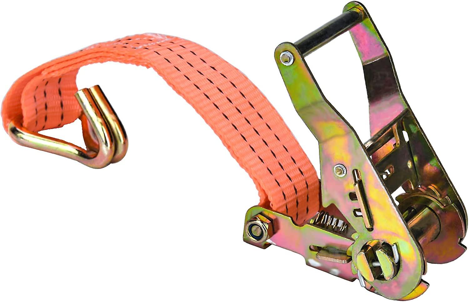 Ratchet Strap - 2 x 2000 kg 6m Lashing Strap Fixing or Securing the ...
