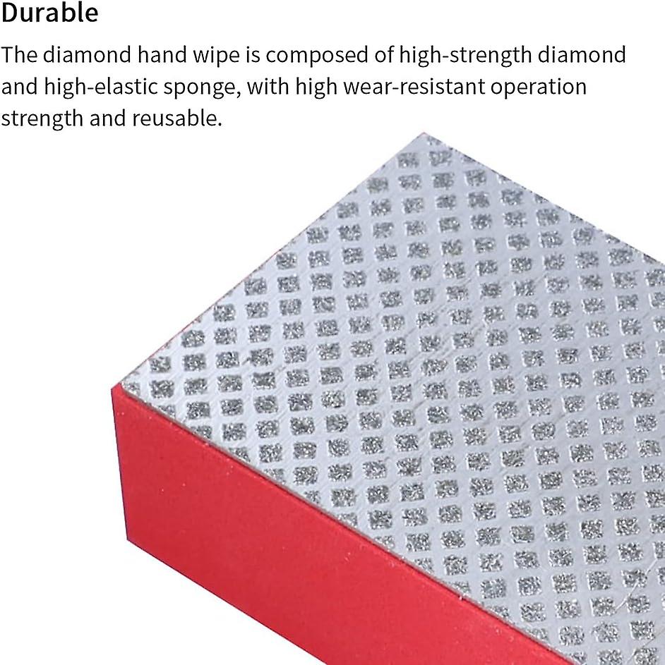 4pcs Diamond Hand Sanding Block Set for Ceramic Tile Glass Grinding ...