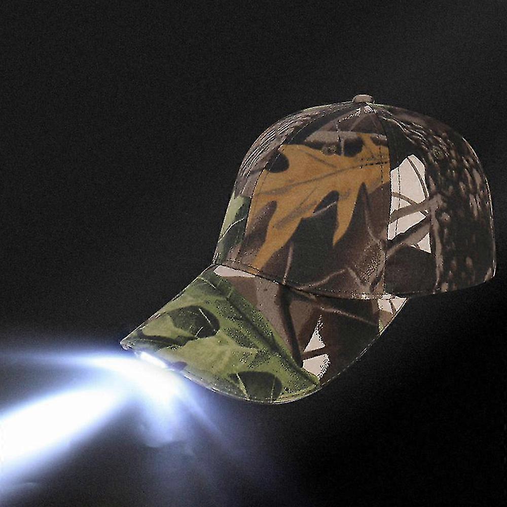 Baseball Cap With Headlamp Bright Led Lights Flashlight Hats | Fruugo UK