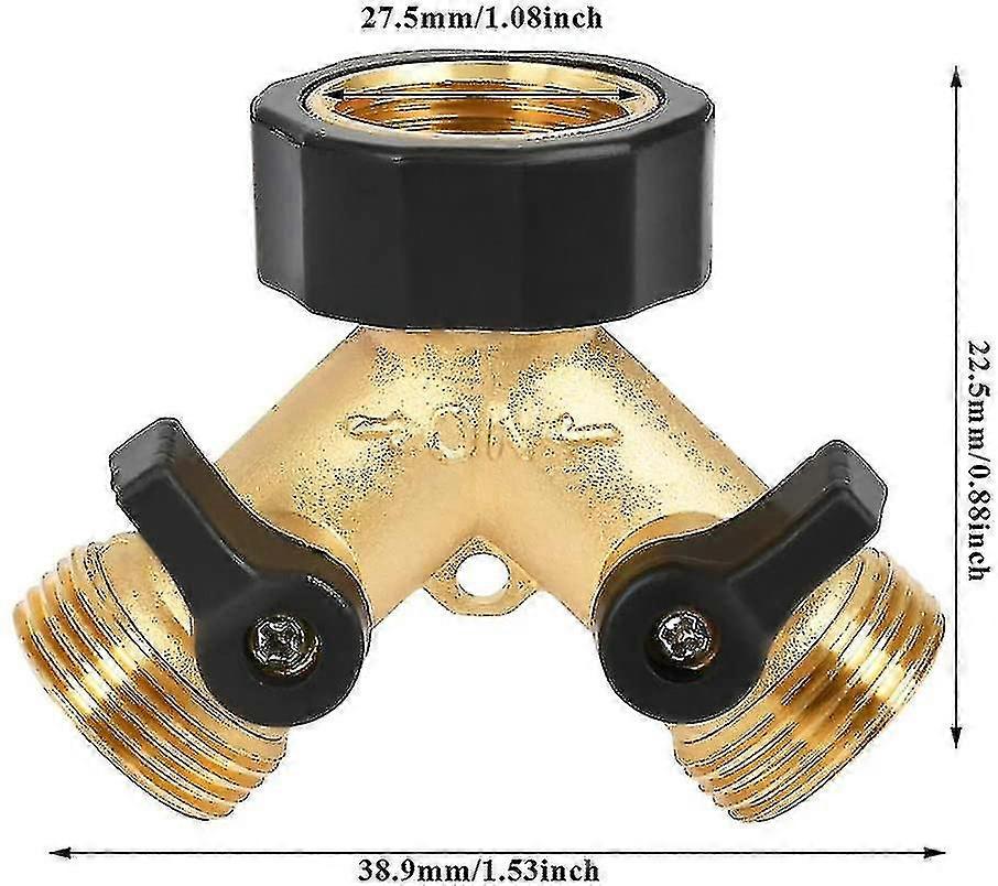 Dual Faucet Washing Machine 2 Way Y Dispenser | Fruugo UK