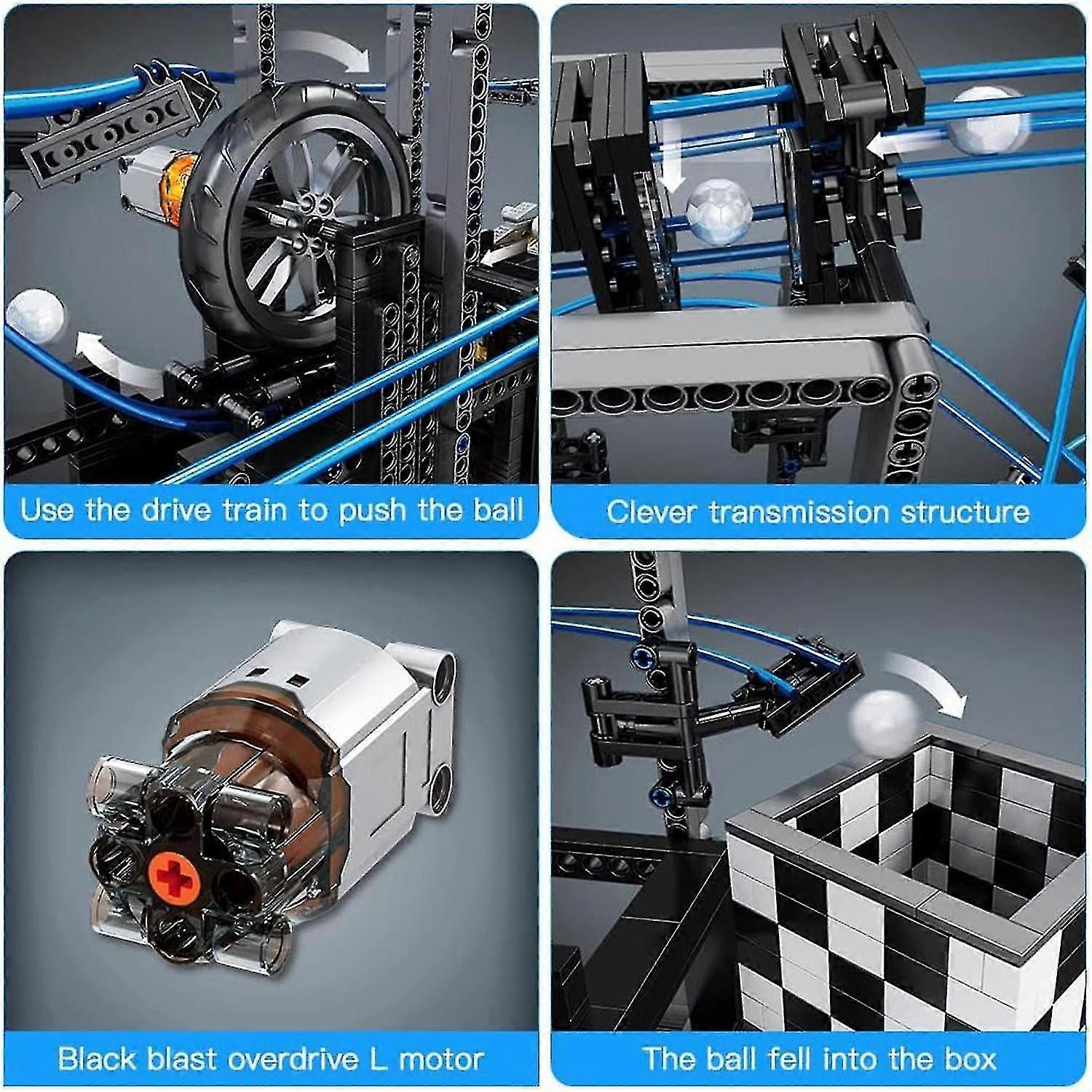 Mould King Ball Factory Contraption Building Blocks With Electric Drive ...