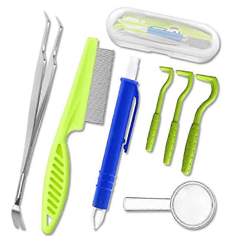 Tick Hook, Tick Puller, Stainless Steel Tick Tweezer, Tick Comb, Remove ...