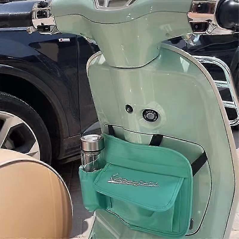 Waterproof Glove Bag Leather Storage Bag For Piaggio Vespa Scooter Gts ...