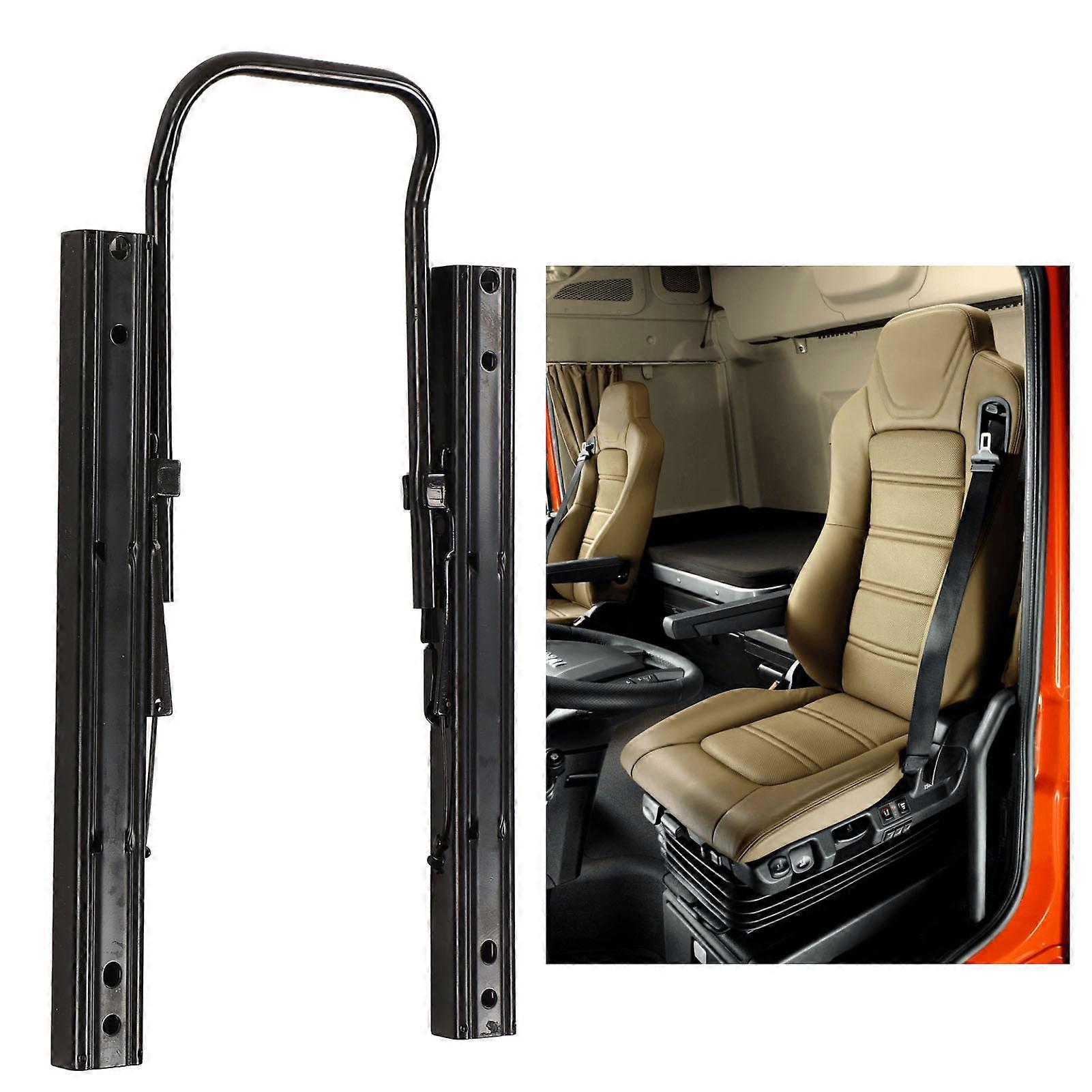 Seat Slide Set Steel Dual Rails Double Locking Adjustable Seat Slider ...