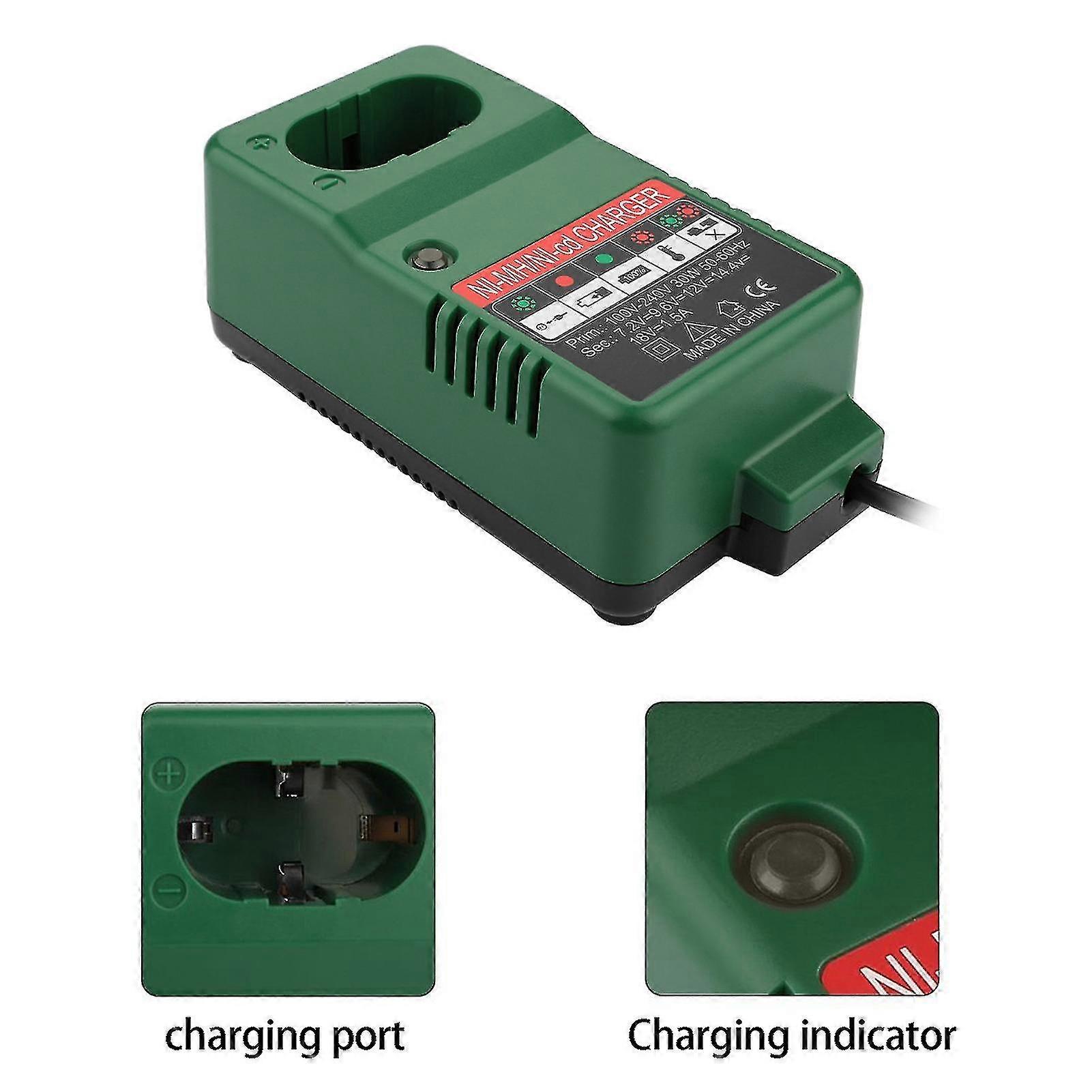 7.2-18v Power Tool Charger Stable Fast Charging Universal Tool Charger ...