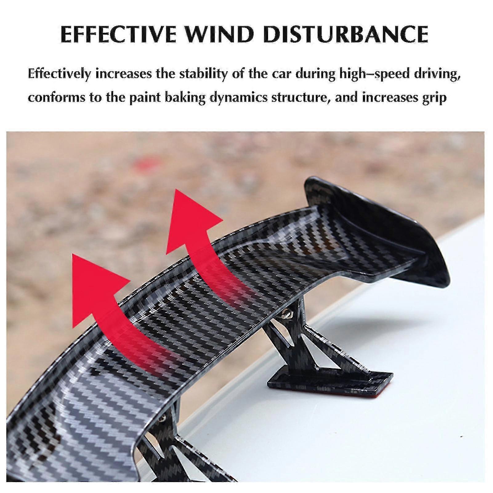 Universal Car Rear Wing Racing Spoiler Lightweight Abs Rear Wing For ...