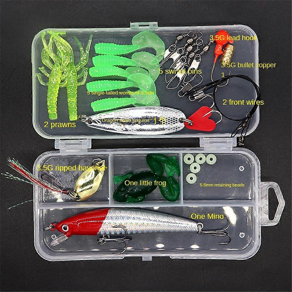 Fishing Lures Kit for Freshwater & Saltwater, Bass Fishing Lure Kit ...