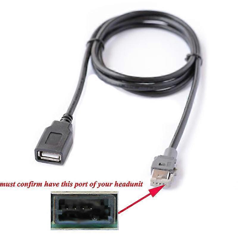 Car Media Head Unit Usb Interface Cable Adapter For Kia Hyundai Elantra ...