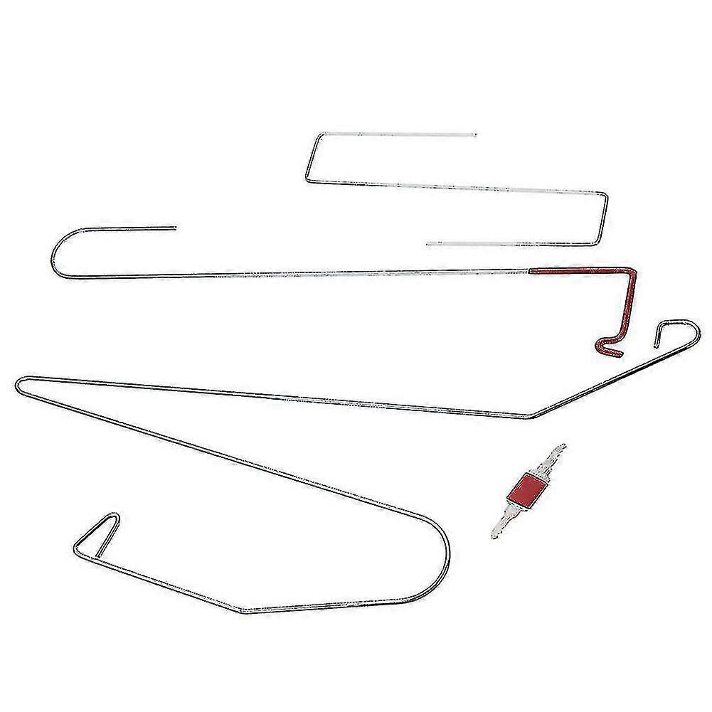 Car Door Lock Out Emergency Open Unlock Key Tools Kit + Black Air Pump ...