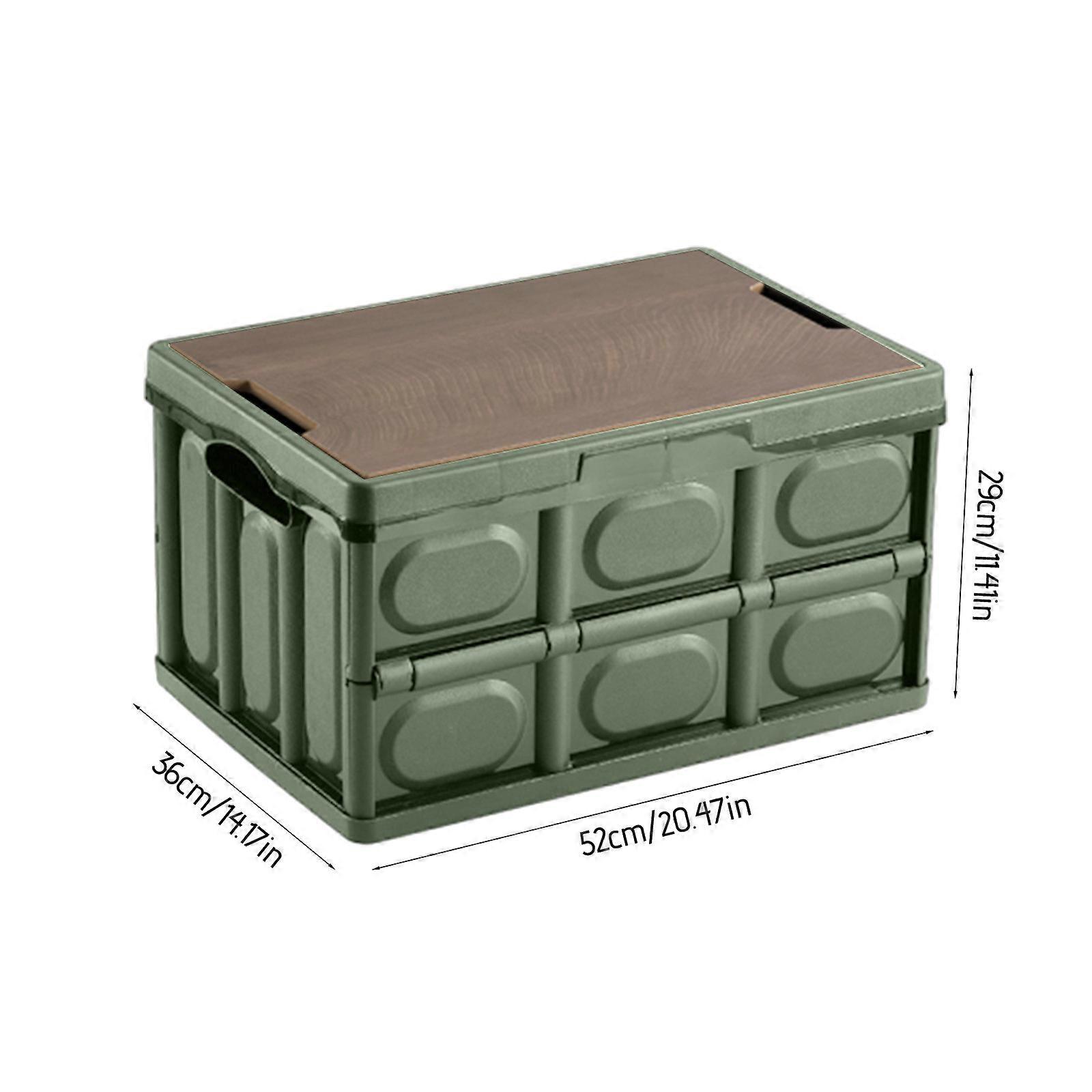 Outdoor Portable Storage Box- Foldable Multifunctional Storage Box ...