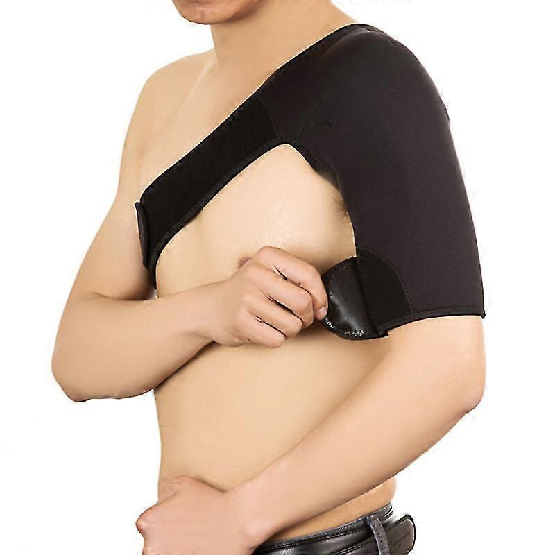 Adjustable Shoulder Support Brace Elastic Sports Shoulder Protector For ...