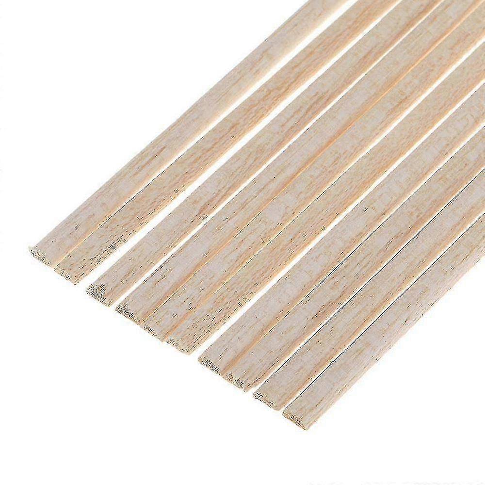 2x 5x Unfinished Wood Sticks Balsa Wood Strips For Modeling | Fruugo DK