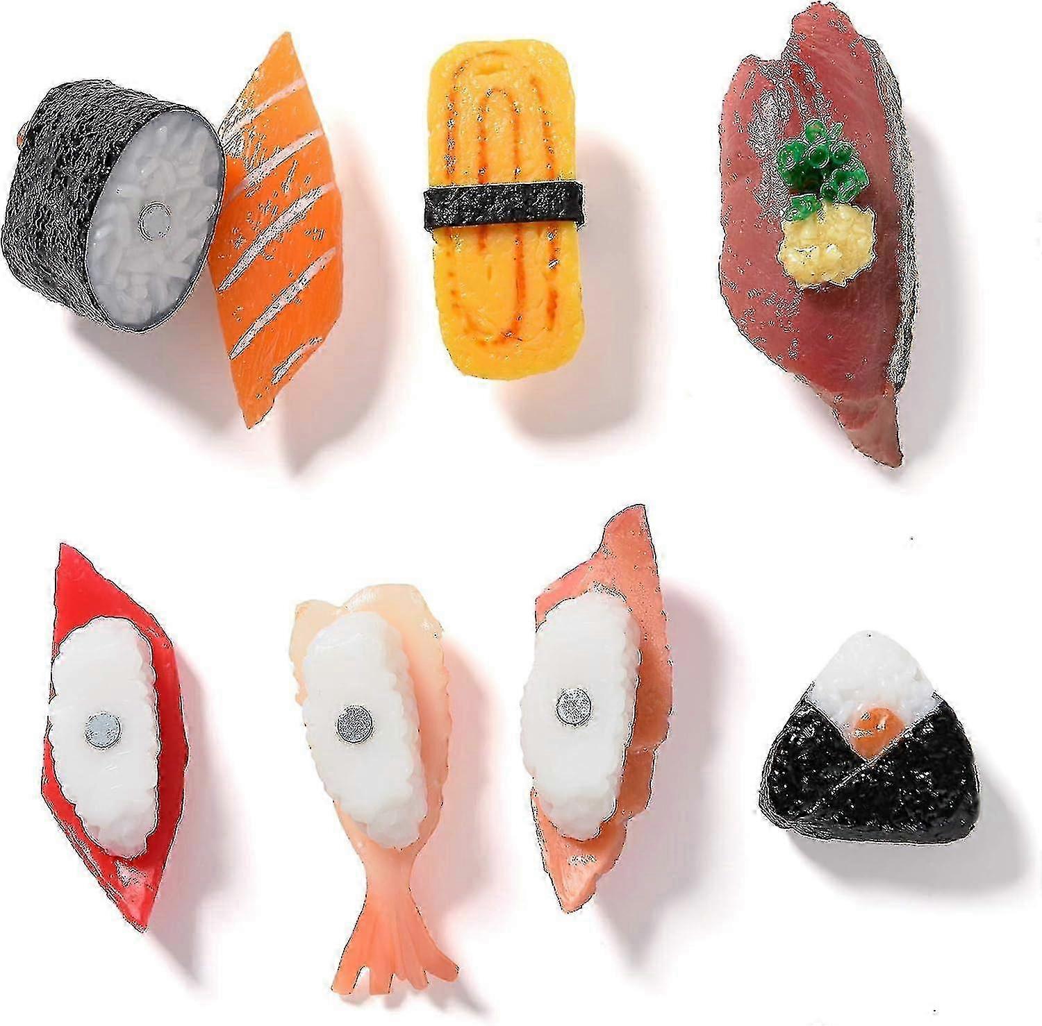 Cute Refrigerator Magnets - Simulation Sushi Decorative Magnets Women ...