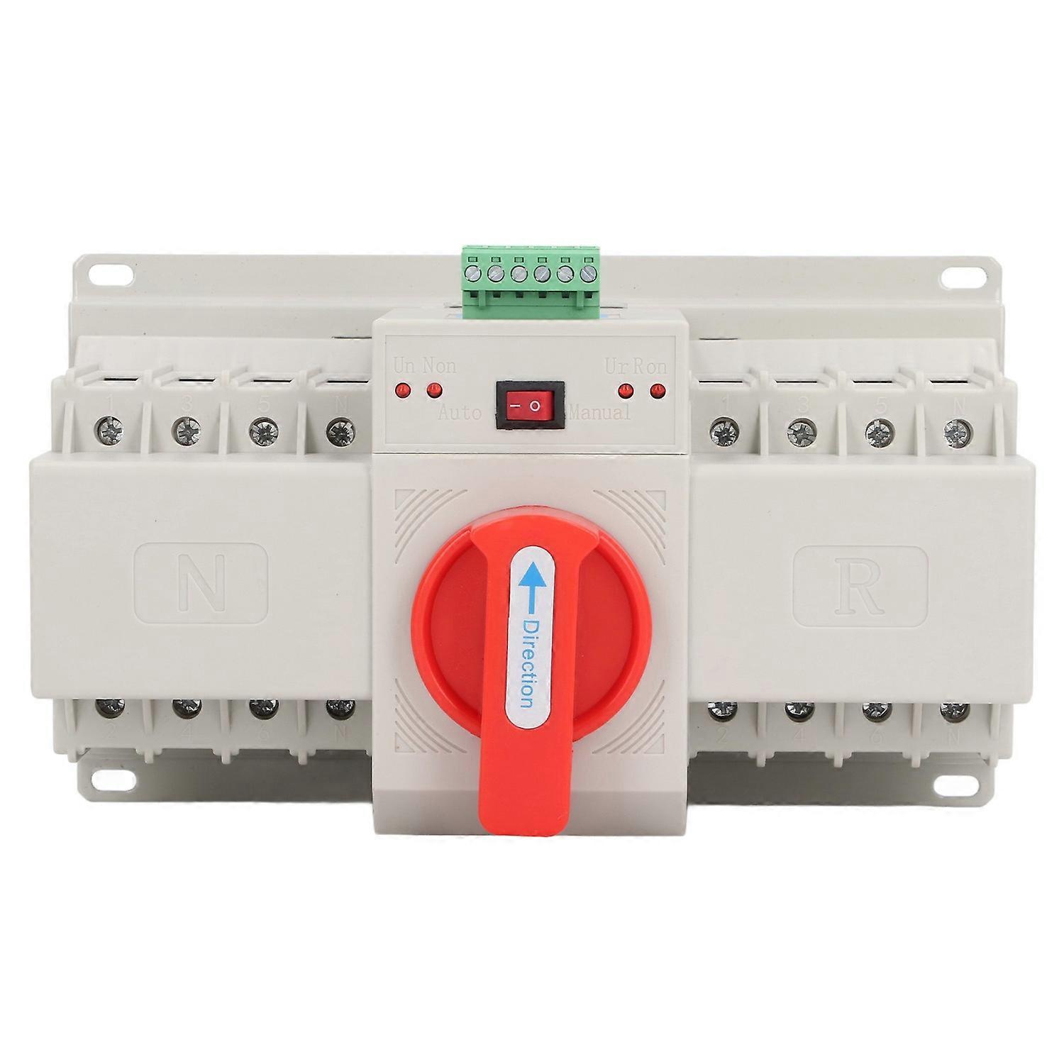 Dual Power Automatic Transfer Switch 400V 4P ATS CB Type Mini ...