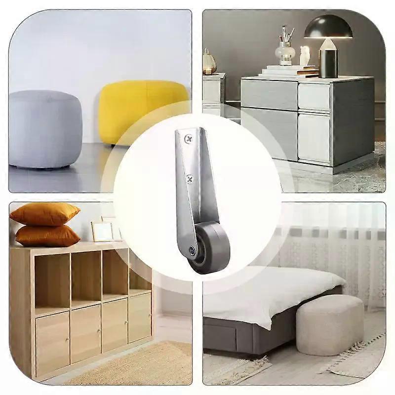 Heavy Duty Wheels Long Bracket Directional Wheel Side Mount Casters ...