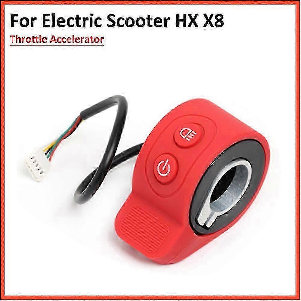 Accelerator Throttle For HX X8 Electric Scooter Switch Turn ON/OFF Lamp ...