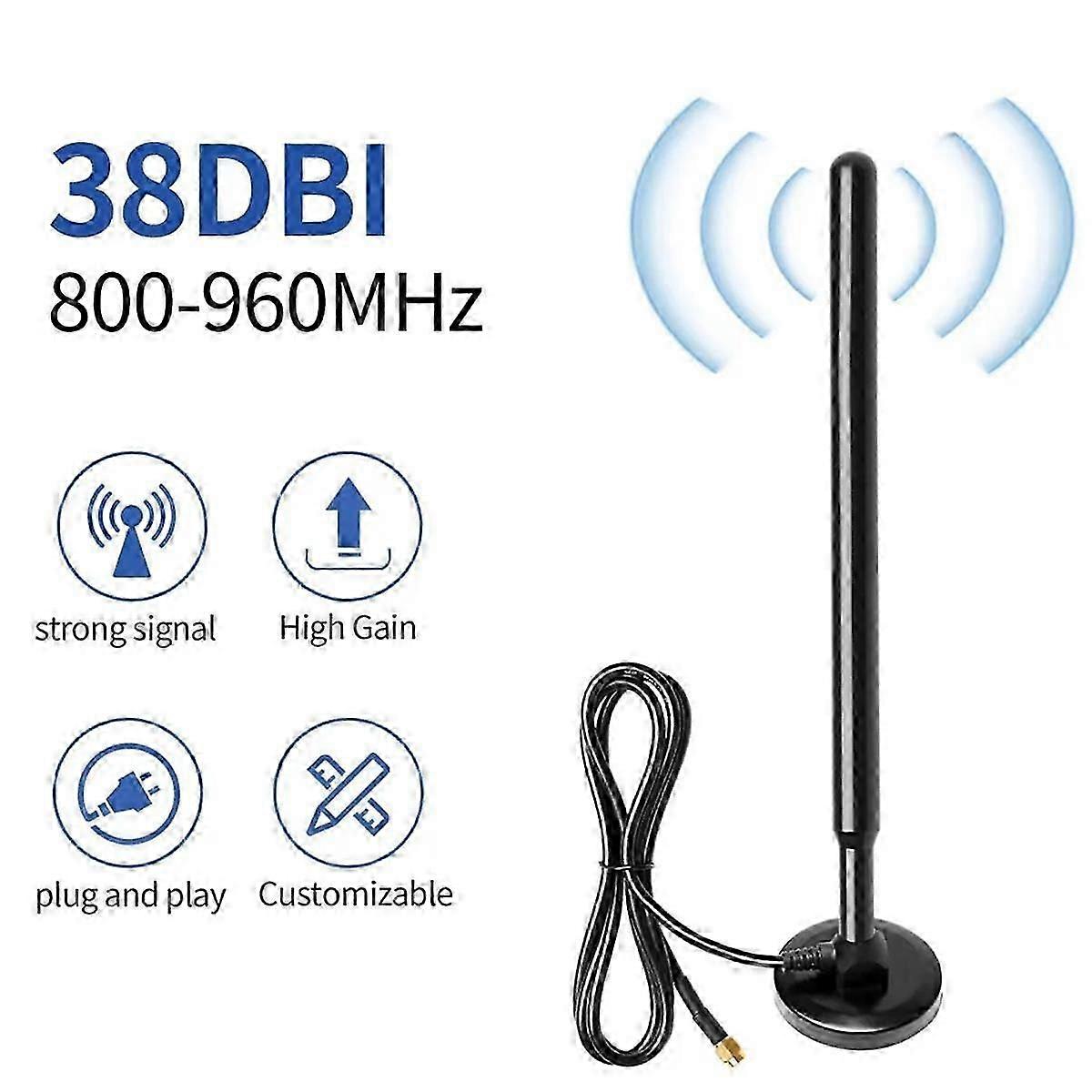 868MHz 915MHz LORA Antenna Helium Hotspot Magnetic Base 38dbi High Gain ...