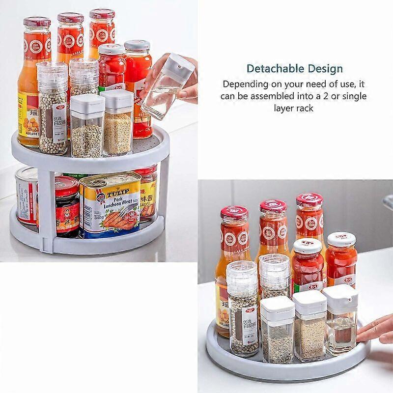 Revolving Tray for Closet Spice Rack Rotating Spice Rack Spice Rack ...