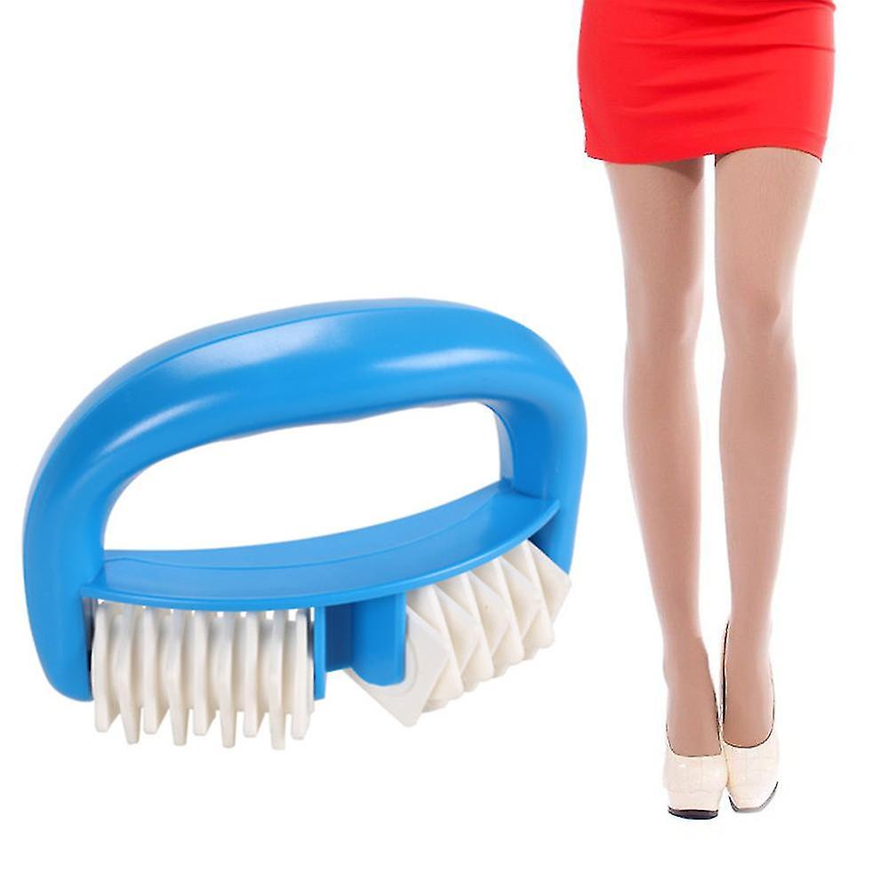 Plastic 2 Wheels Muscle Massage Roller For Muscle Pain Relief | Fruugo DK