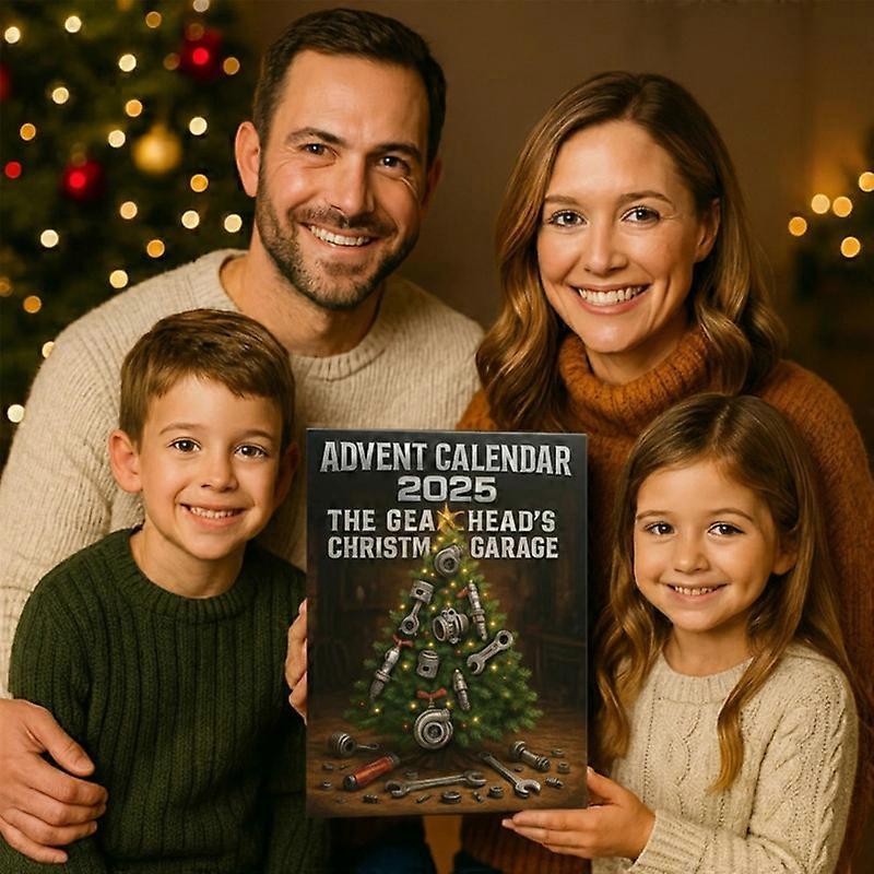Car Enthusiasts Advent Calendar 24-day Countdown with Mini Car Parts ...