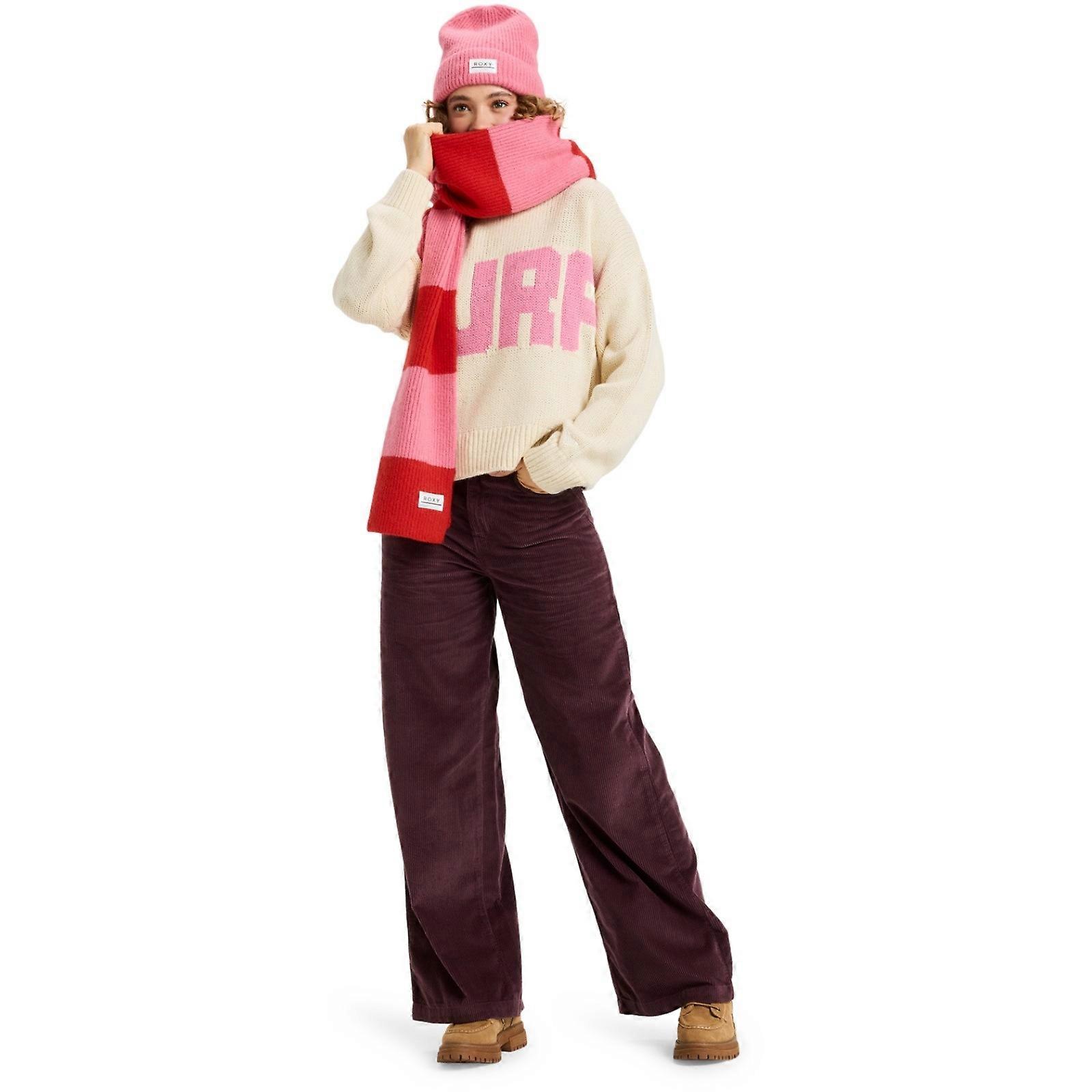 Roxy Womens Forever Winter Stripy Warm Scarf | Fruugo UK