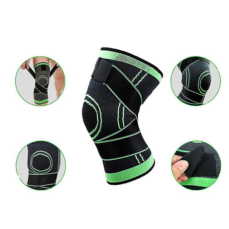 1pairs Knee Brace Compression Knee Pads Outdoor Running Knee Brace ...