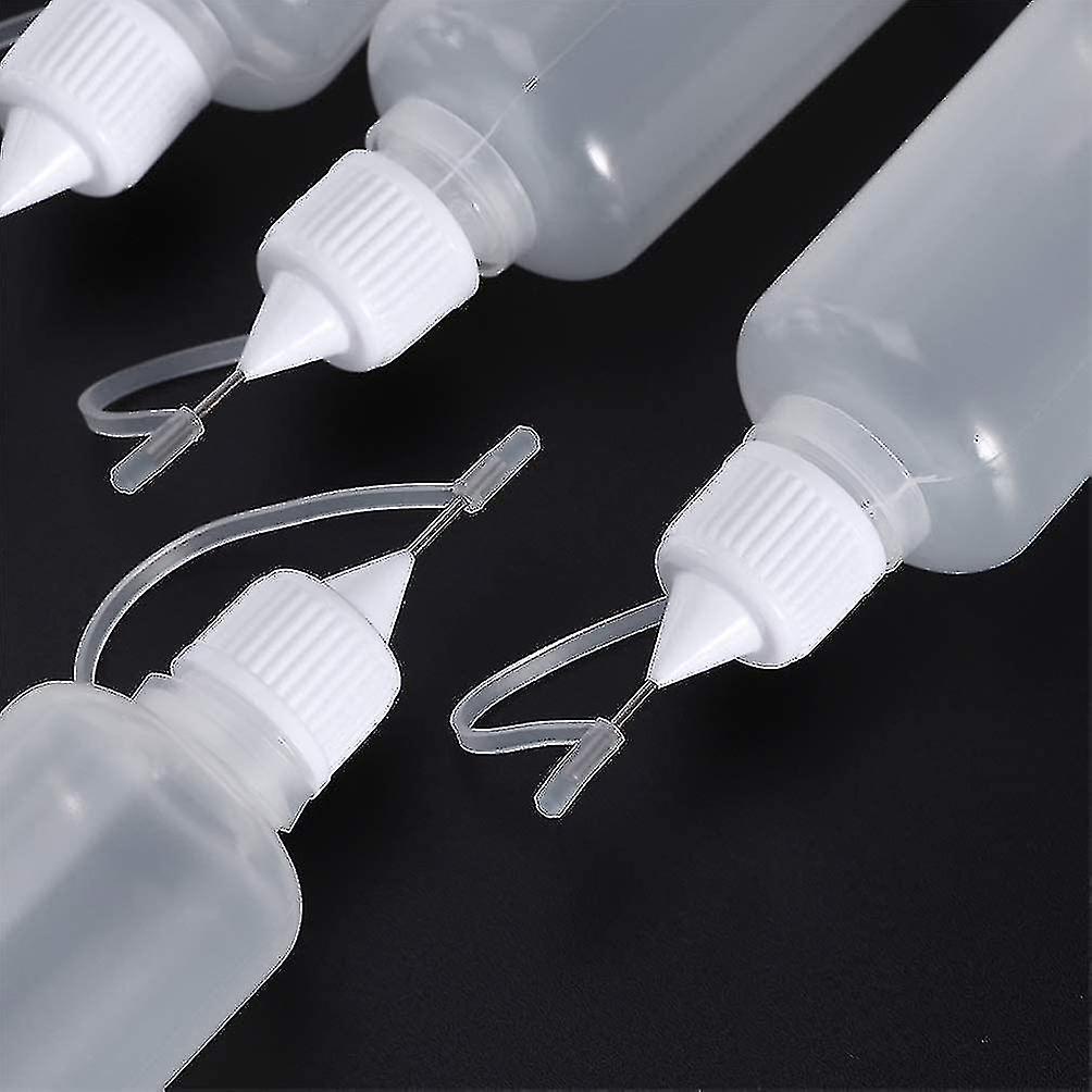 12pcs Plastic Bottles With Nozzles, Precision Tip Applicator Squeeze ...