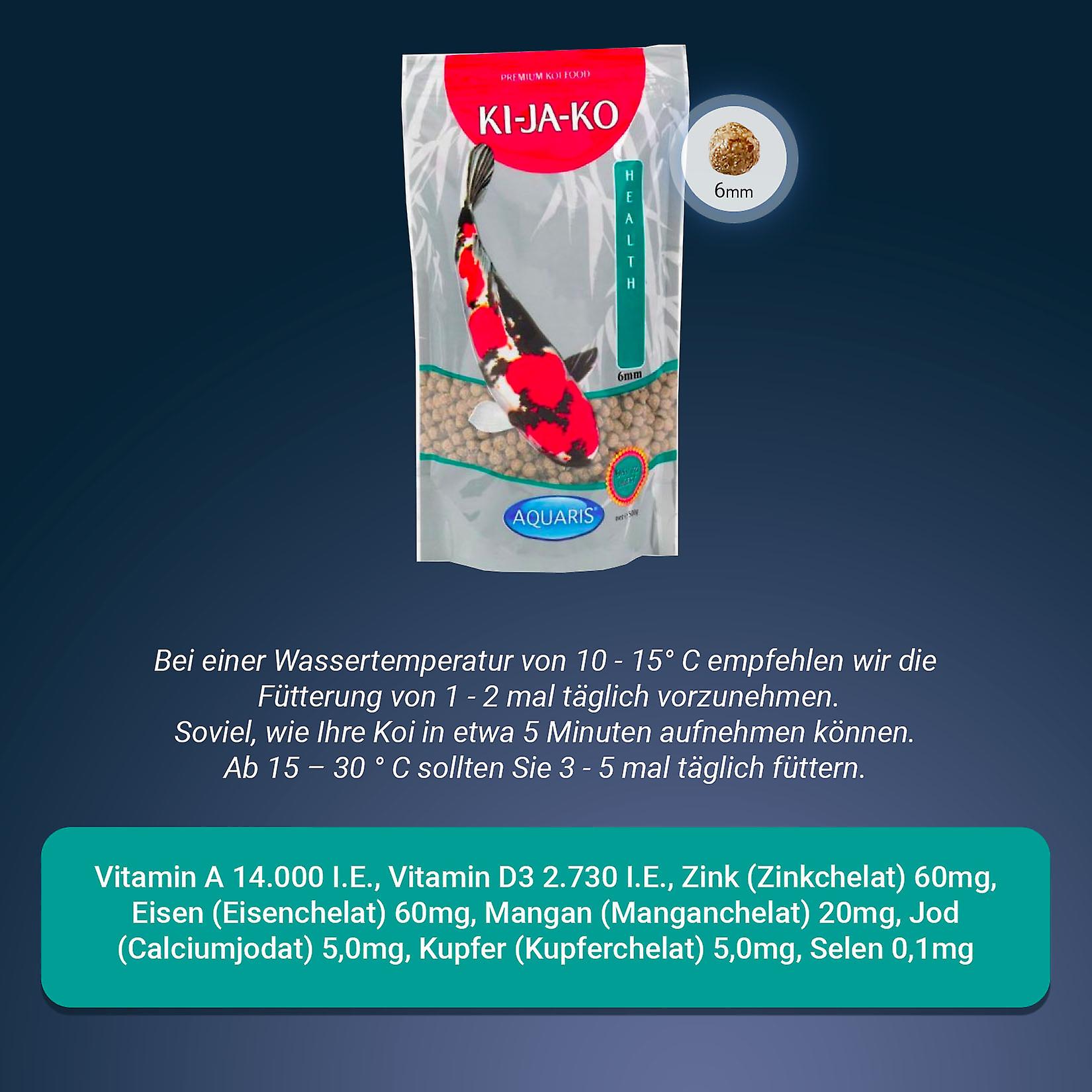 Koi Fish Food KI-JA-KO Health Gram Small Package | Fruugo UK